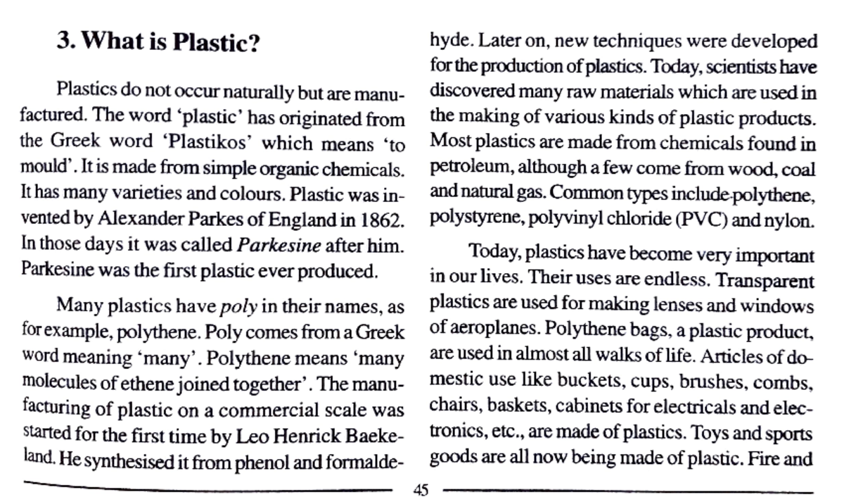 What is plastic - What is Plastic? hyde. Later on, new techniqueswere ...