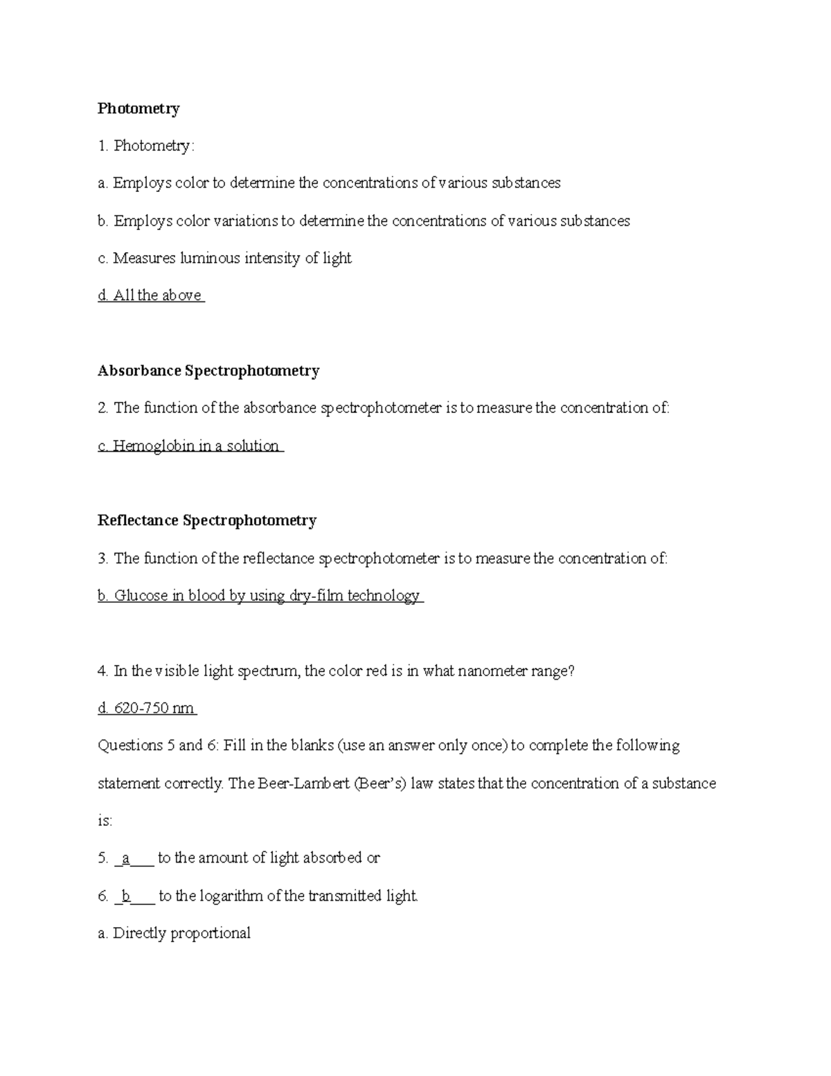 Chapter 8, Basic and Contemporary Techniques in the Clinical Laboratory ...