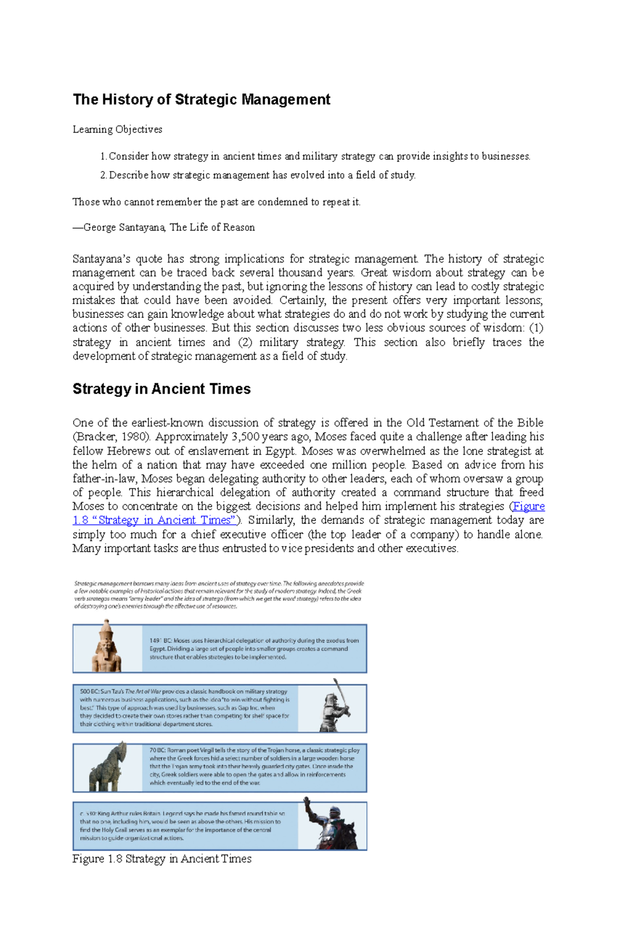 The History of Strategic Management - The History of Strategic ...