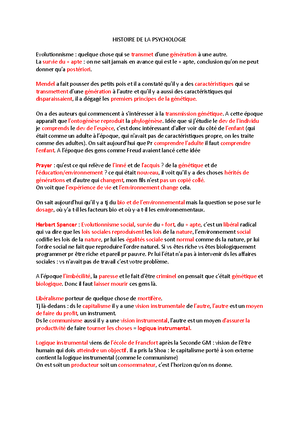 Cours 1 Methodologie DE LA Psychologie (stat) - Méthodes de la ...