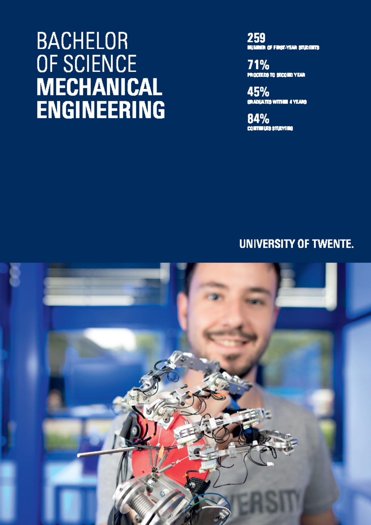 Mechanical-engineering - BACHELOR OF SCIENCE MECHANICAL ENGINEERING 259 NUMBER OF FIRST-YEAR ...