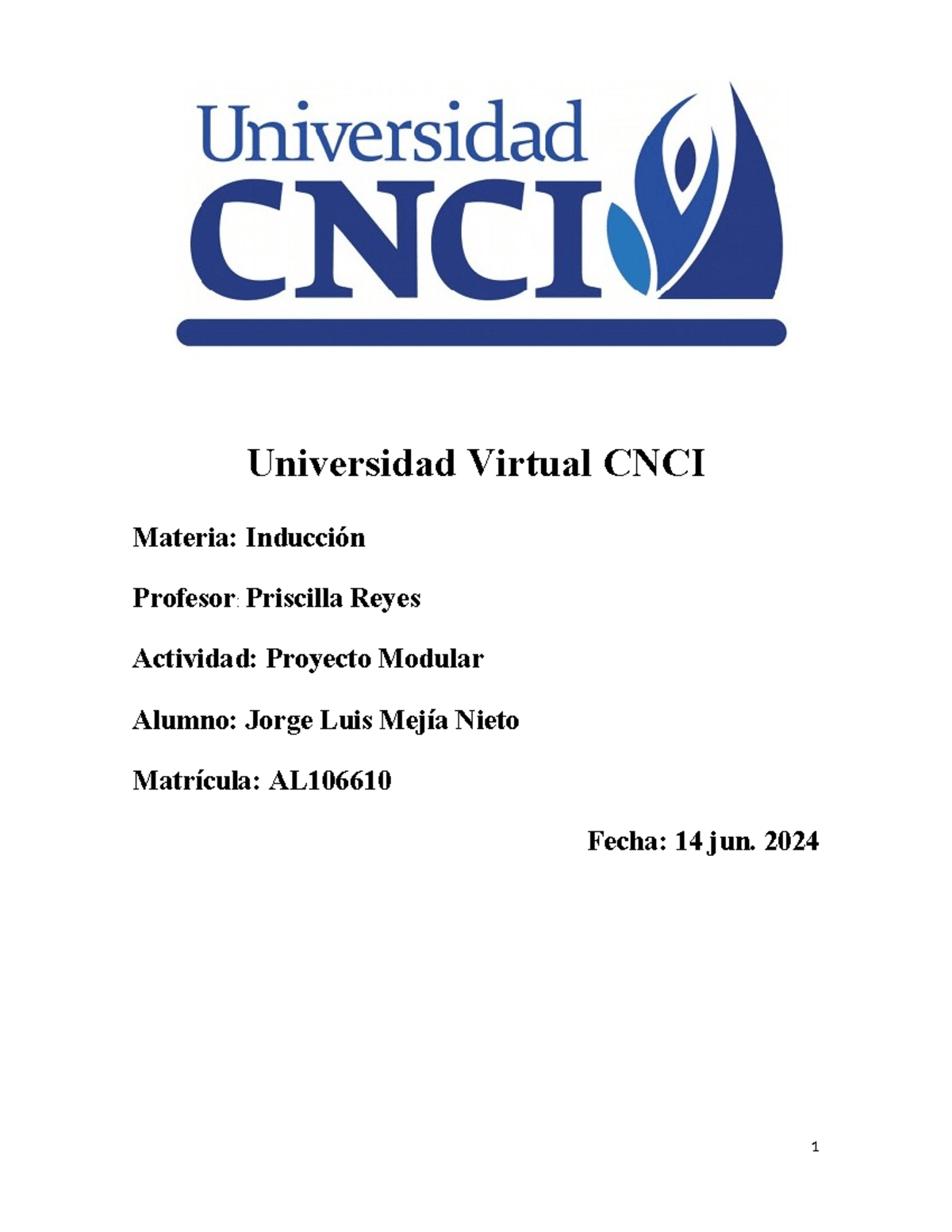 Proyecto Modular 2024 Universidad Virtual Cnci Materia Inducción