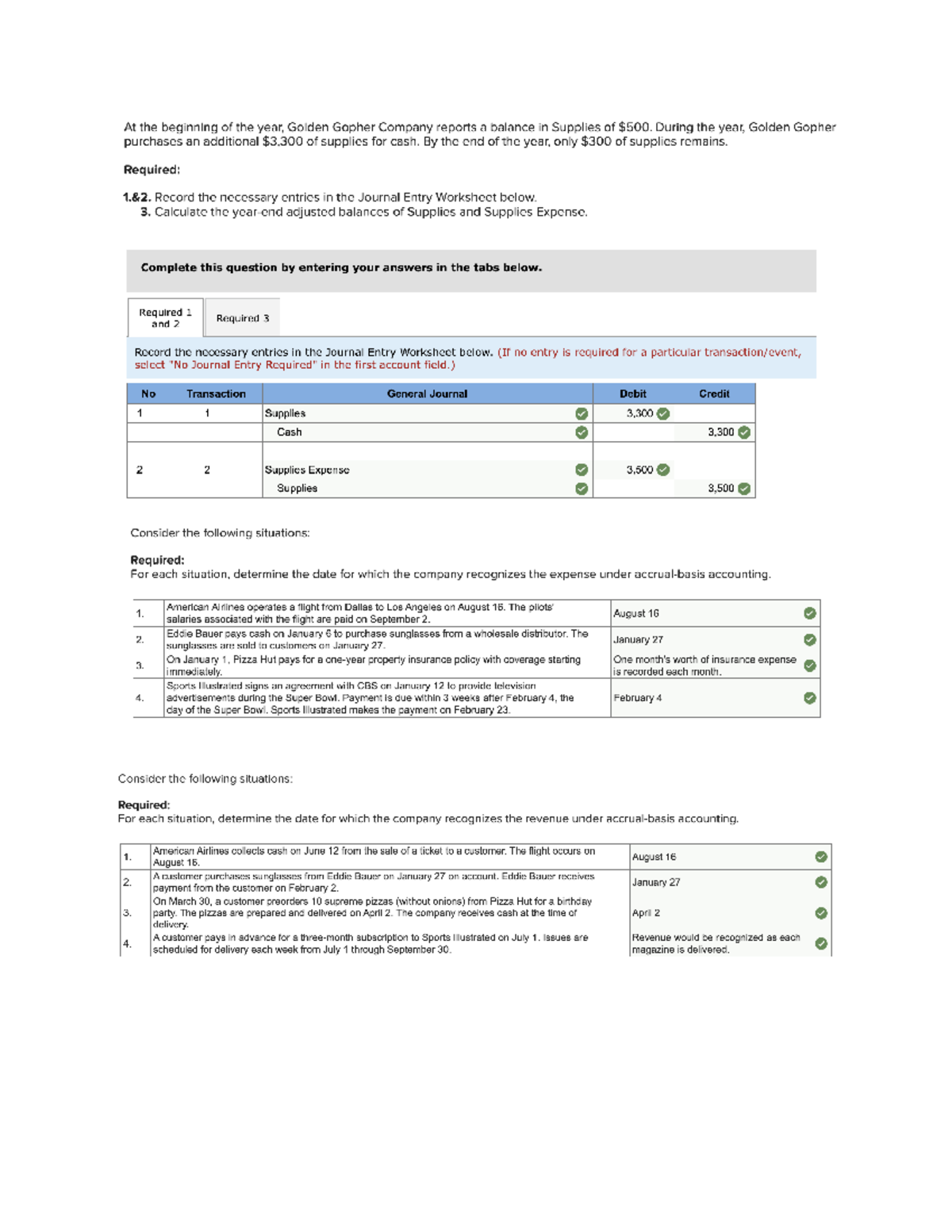 Accounting 201 Mc Graw Hill Chapter 3A - ACCT201 - Studocu