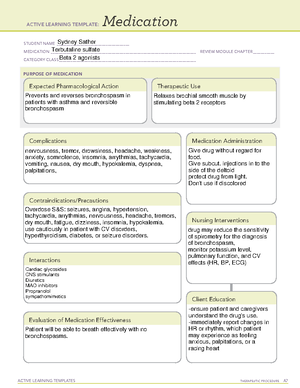 ATI System Disorder pleural effusion - ACTIVE LEARNING TEMPLATES ...