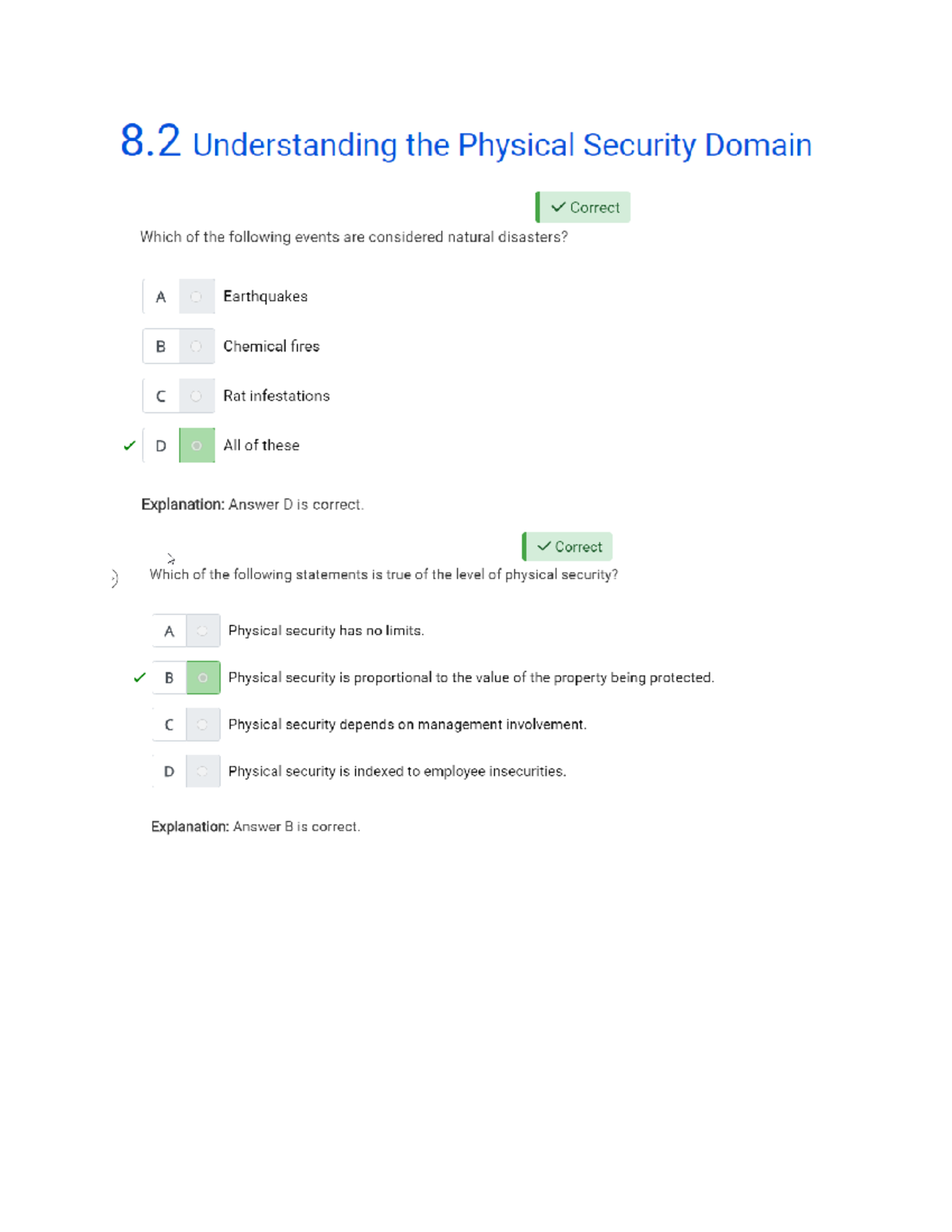 Doc Notes c725 - Tips for WGU Information Security and Assurance – C725 ...