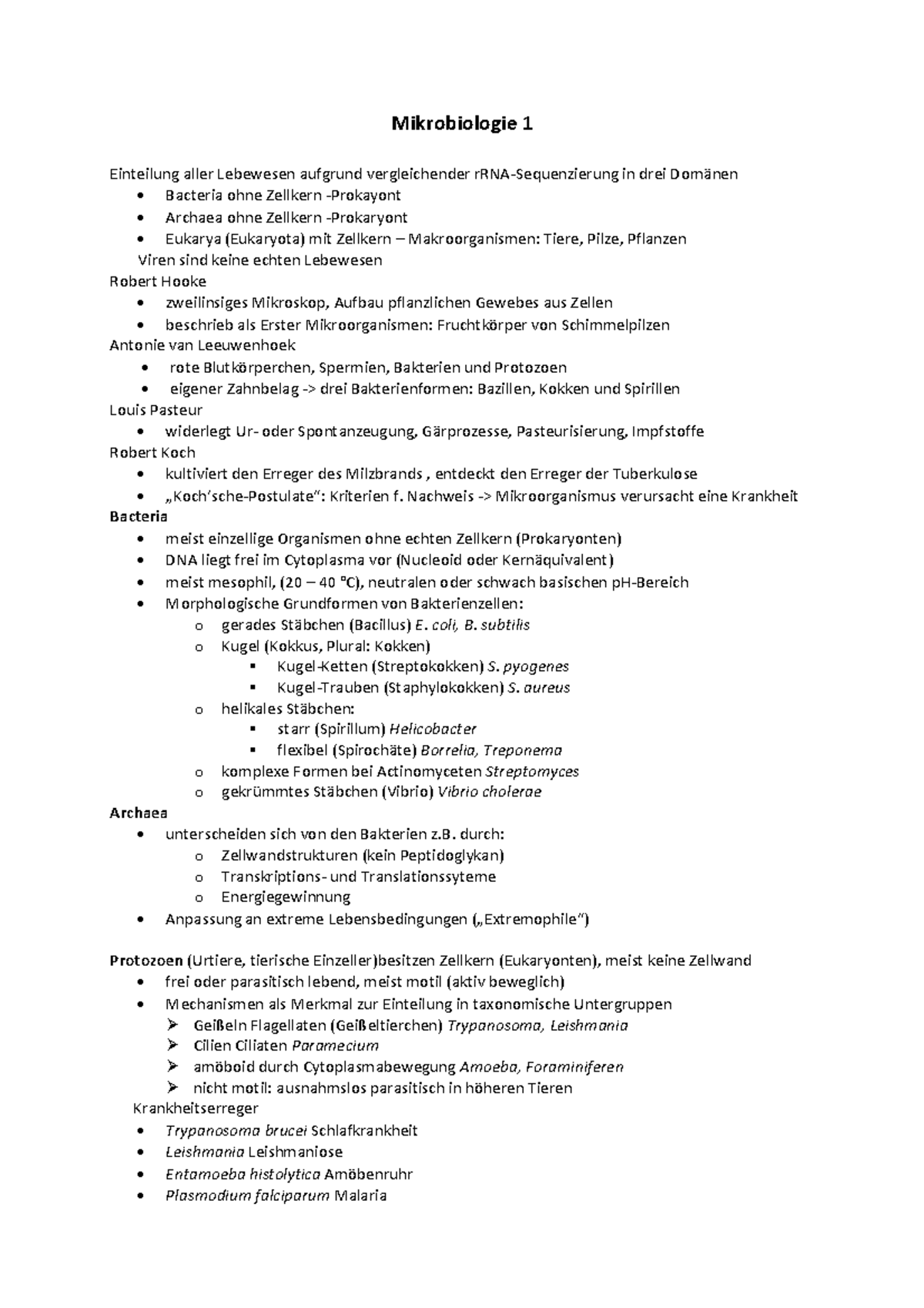 Mikrobiologie 1-konvertiert - Warning: TT: undefined function: 32 Warning: TT: undefined ...