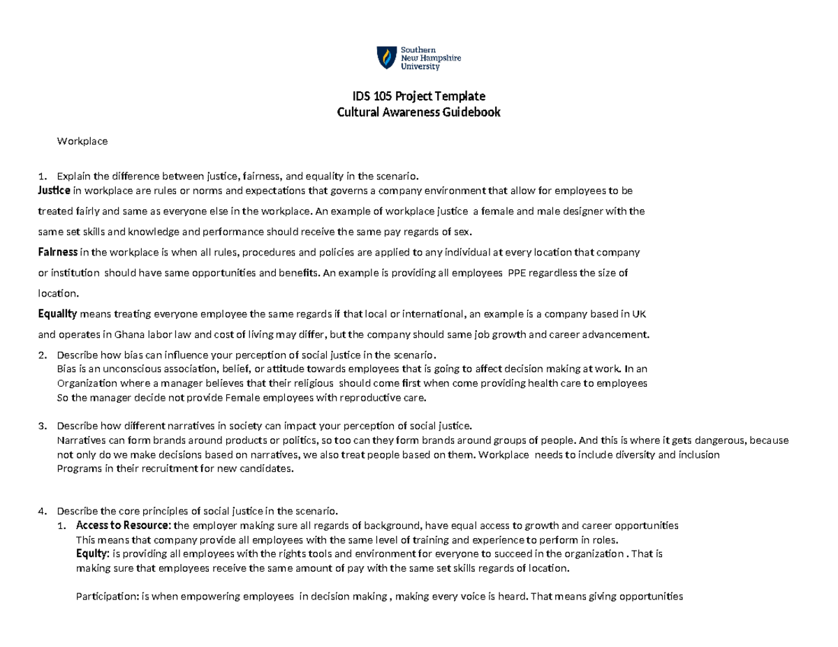 IDS 105 week 7 - setting up success for online education - IDS 105 ...