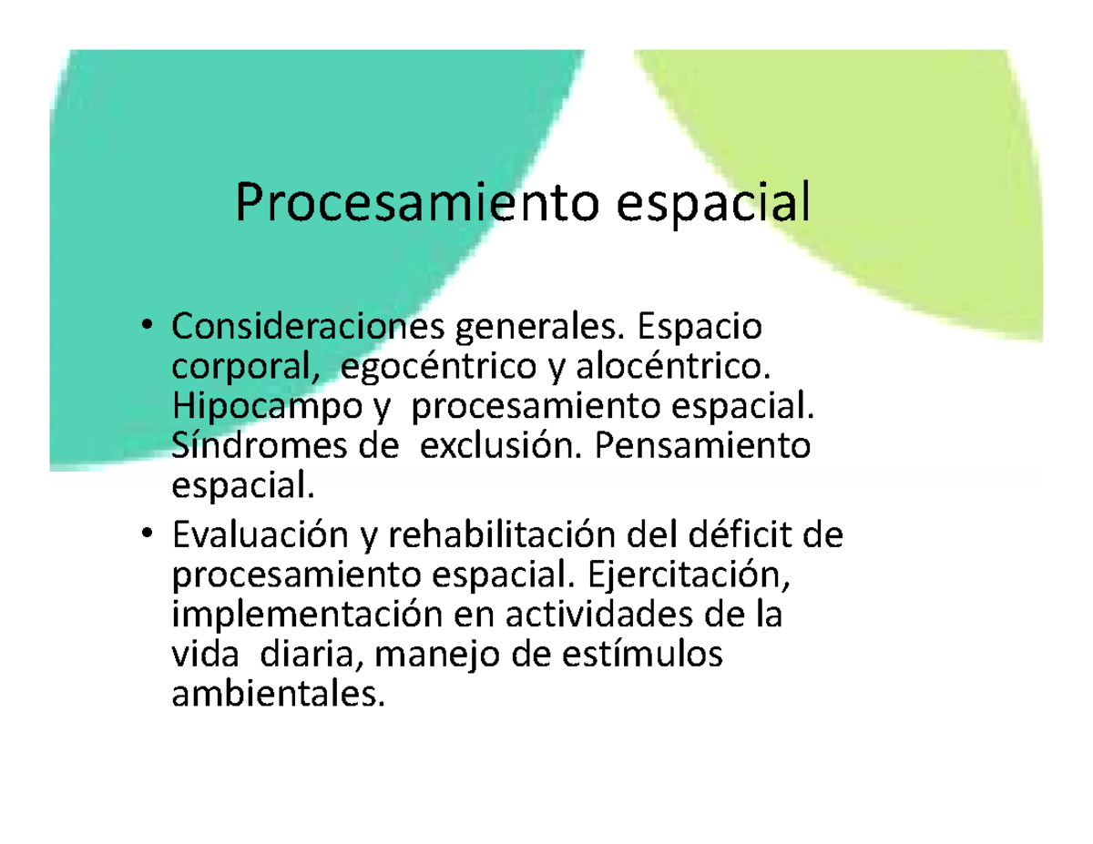 04 - Procesamiento espacial - Procesamiento espacial Consideraciones ...
