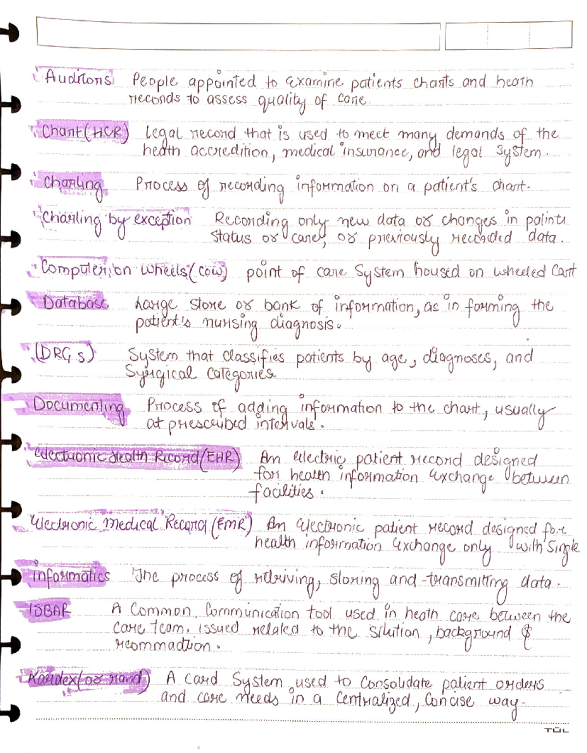 Key terms and objective - BIO 1010 - Studocu