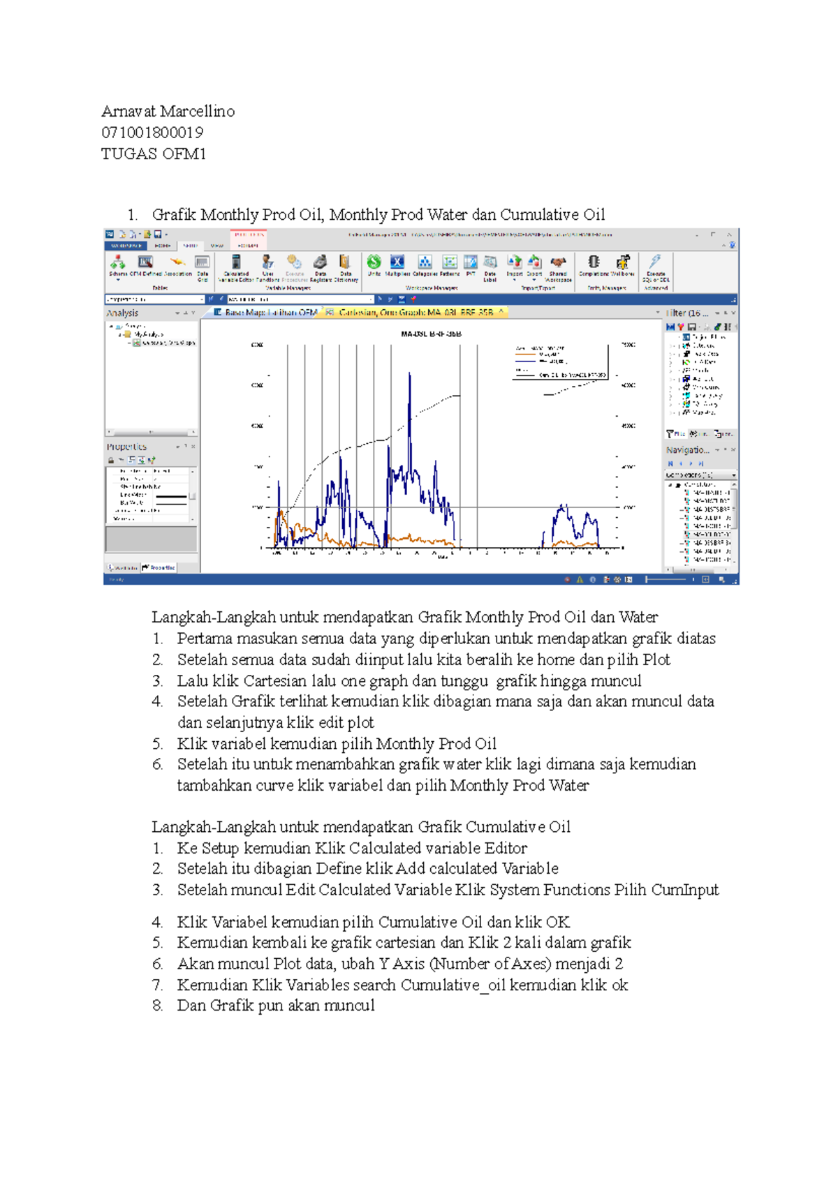 Makalah Penjelasan software Perminyakan OFM - Arnavat Marcellino ...