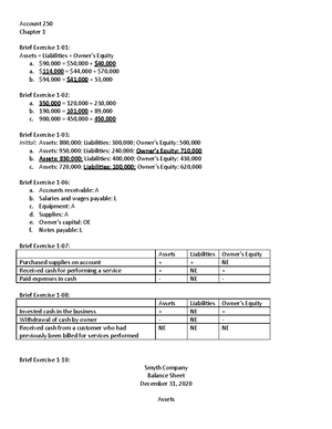 Accounting - assignment #2 - Assignment # Anya and Nick Ramon, local ...