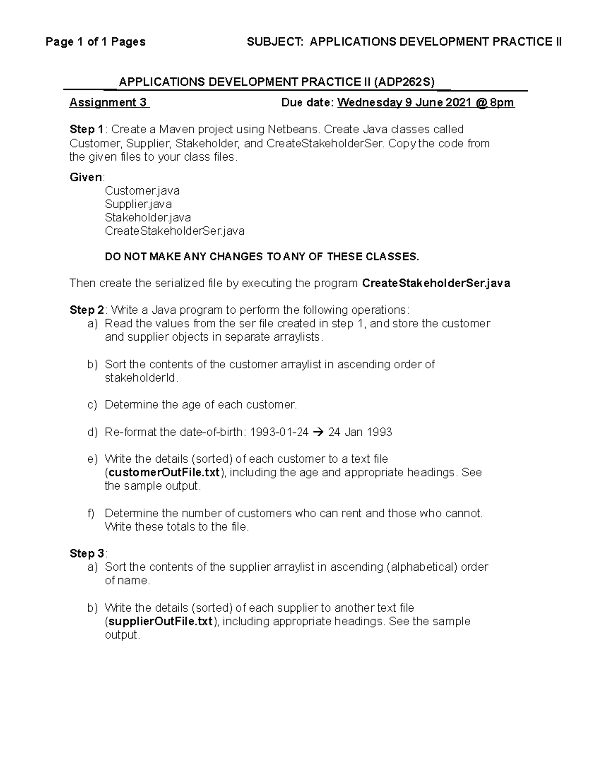 Adp2 Assignment 3 Aadaddfdaf Adfffdf Af Aadadf Adfa A Afssasf As Asf