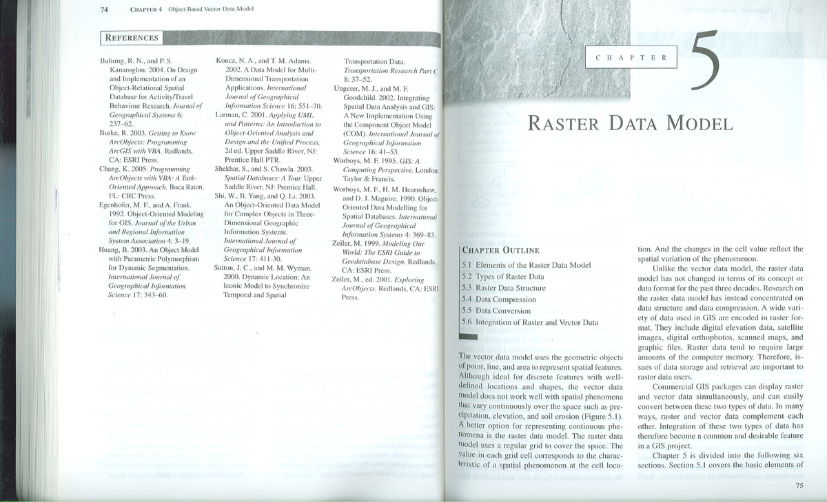 Introduction To GIS Chapter 5 - Studocu