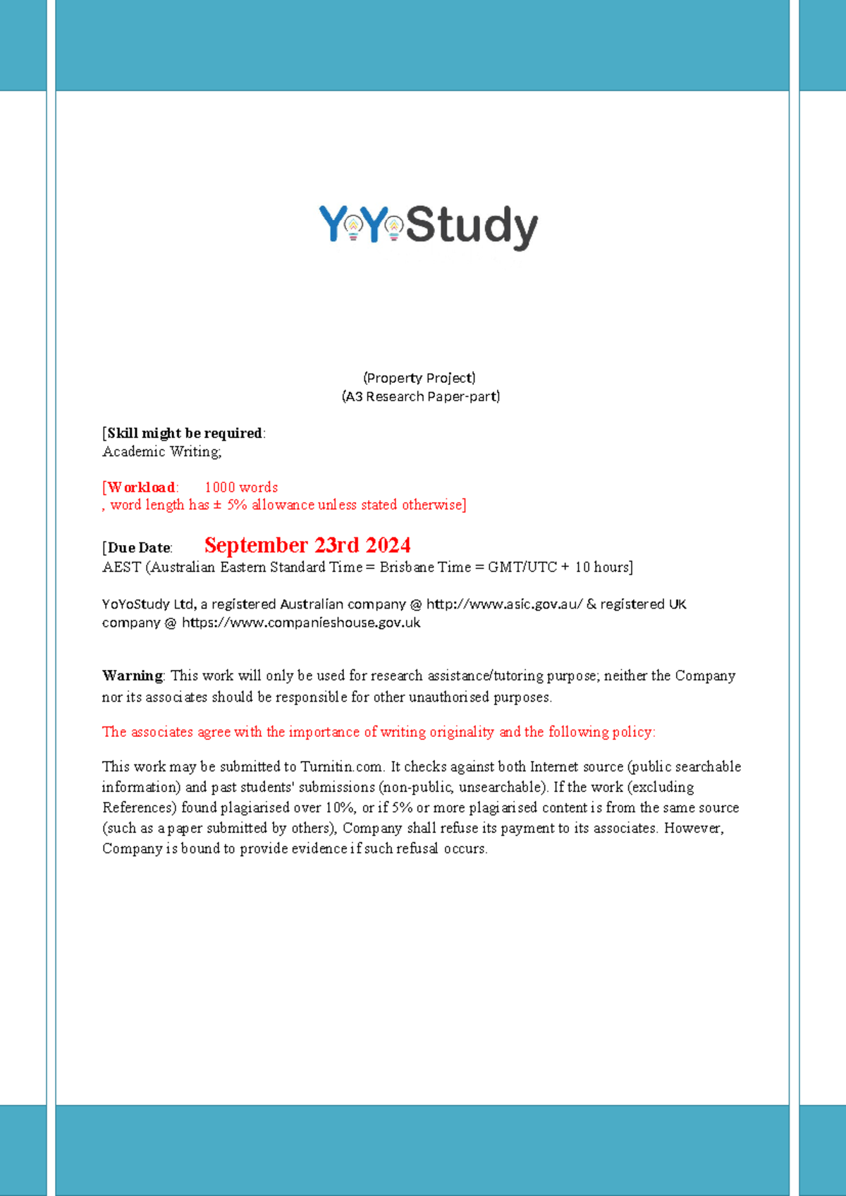 24091604010101 Requirements - (Alex) - (Property Project) (A3 Research ...