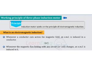 Unit1 Three phase Induction Motor - 1 Working principle: production of ...