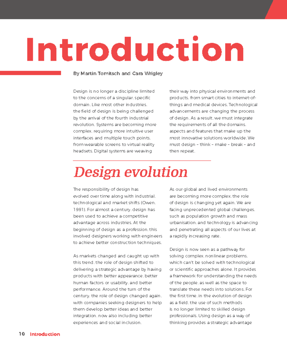 Innovationofdesign - nothing - Introduction Design evolution By Martin ...