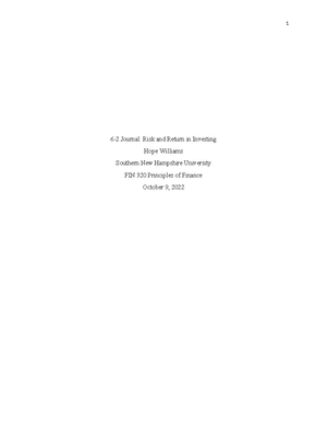QSO 321 Module 5 Assignment - 5-3 Assignment: Evaluating Potential ...