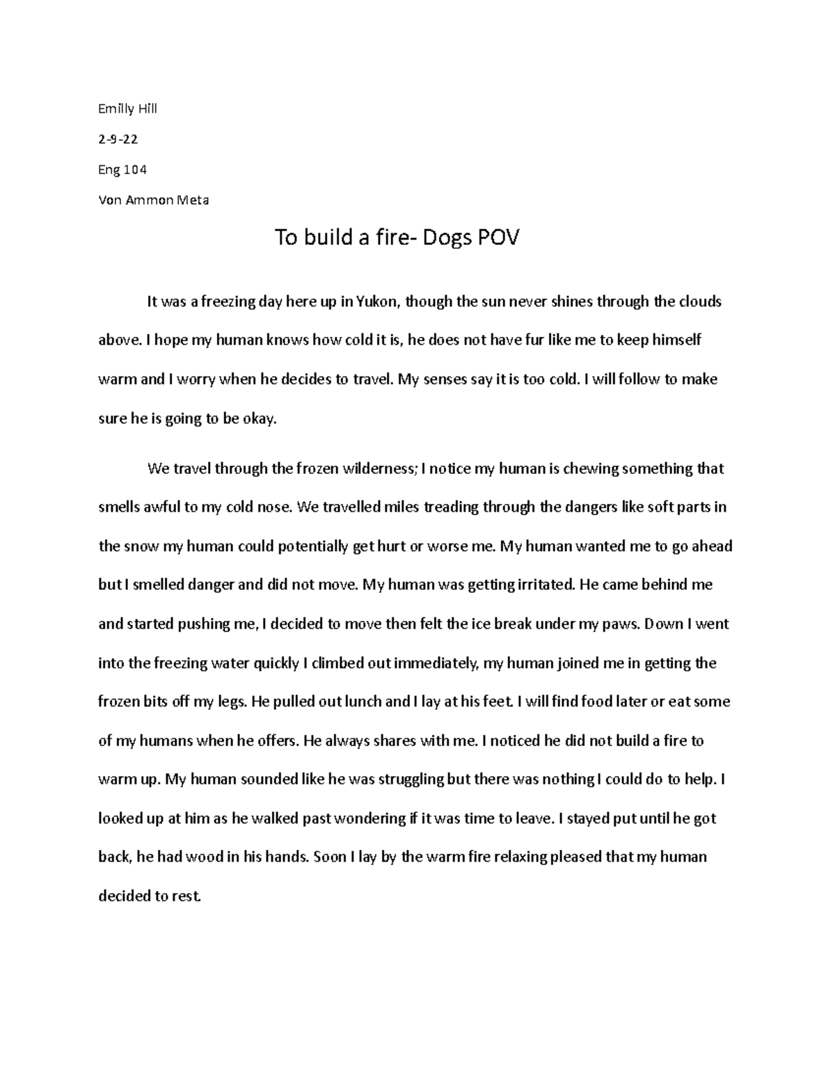 Unheard voices - Emilly Hill 2-9- Eng 104 Von Ammon Meta To build a ...