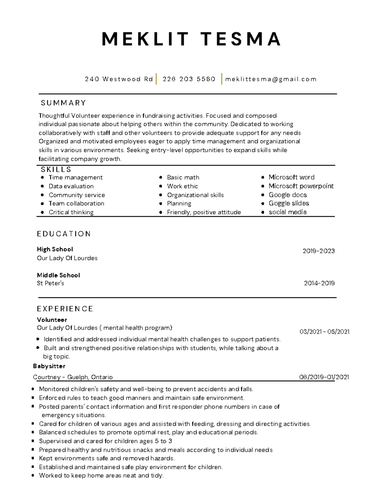 White Gold Elegant Minimalist ATS Data Analyst Resume CV A4 Printable ...