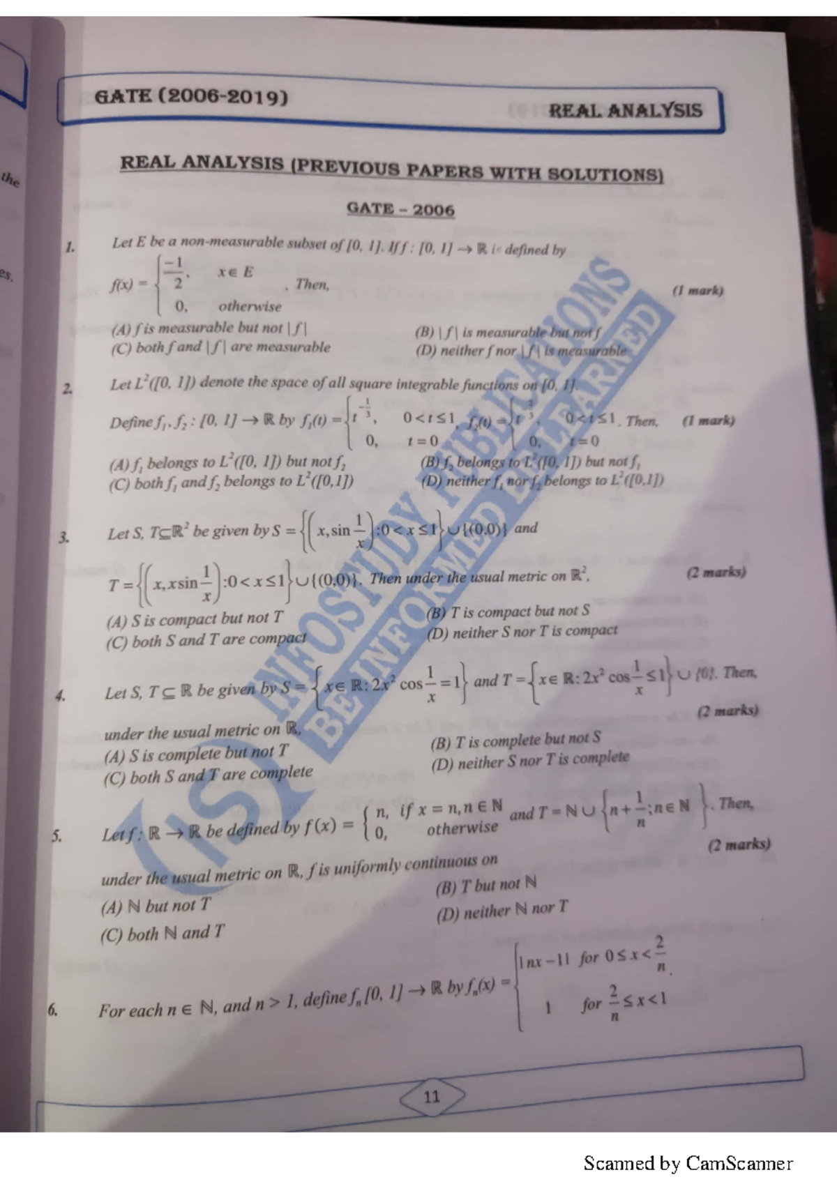 REAL Analysis by DR. AP Singh - Mathematics-I - Studocu
