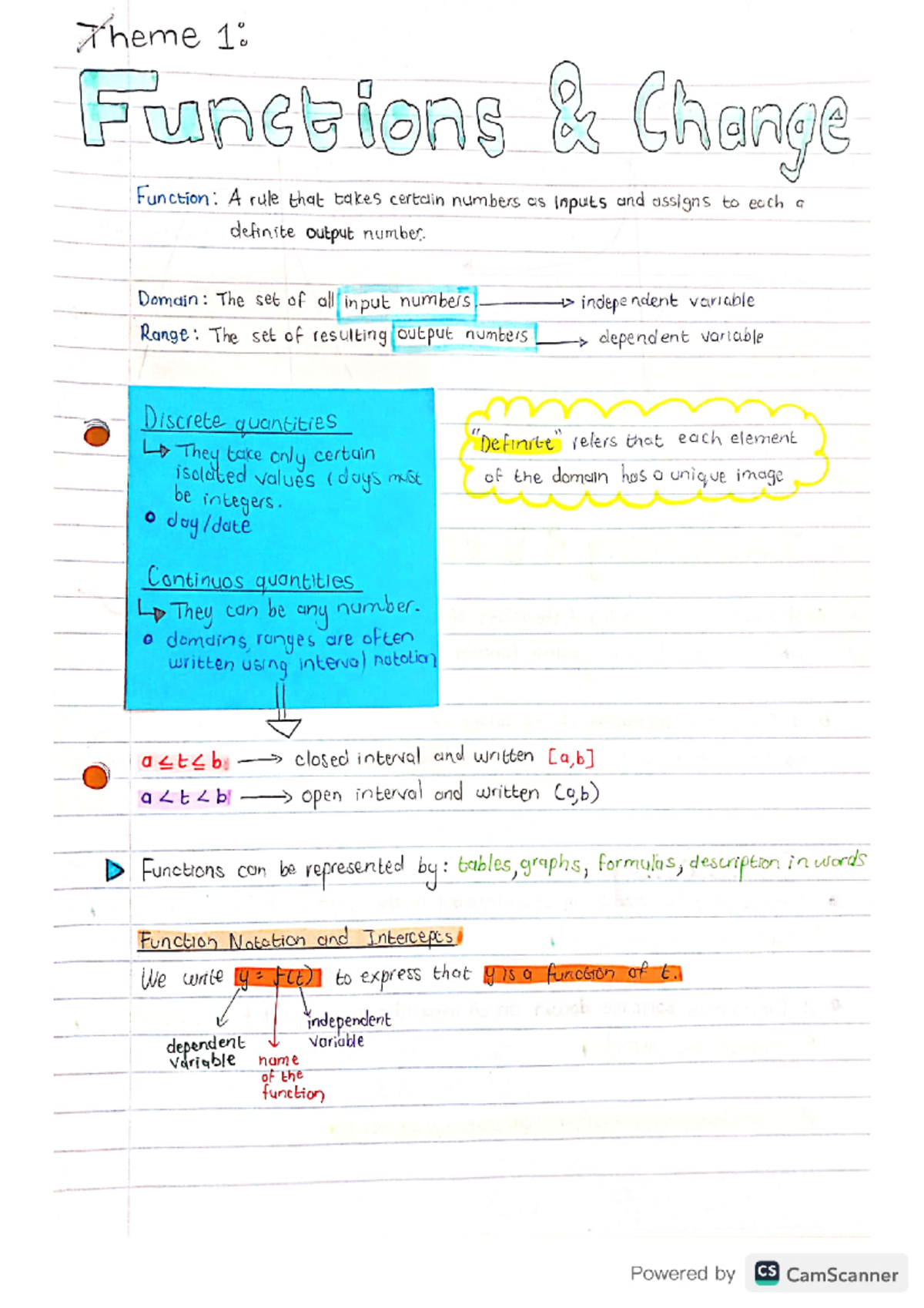 WTW 134 Theme 1 notes - WTW 134 - Studocu
