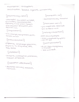 NURSING Anemia Worksheet - NURS 3320 - Studocu