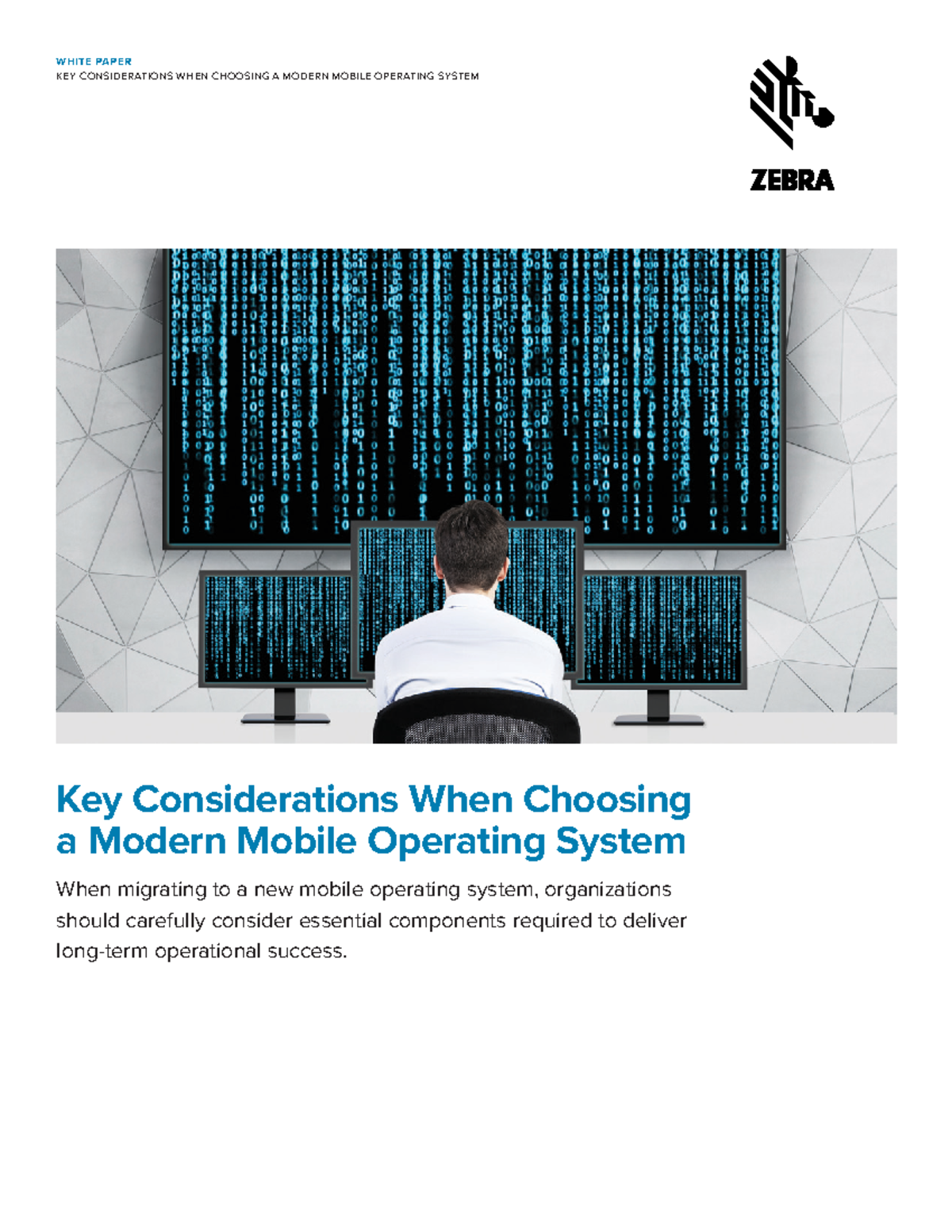 Key Considerations Mobile-operating-system - KEY CONSIDERATIONS WHEN CHOOSING A MODERN MOBILE ...