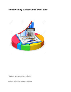 Samenvattting-statistiek-II - SAMENVATTING STATISTIEK II TEW – 2020 ...