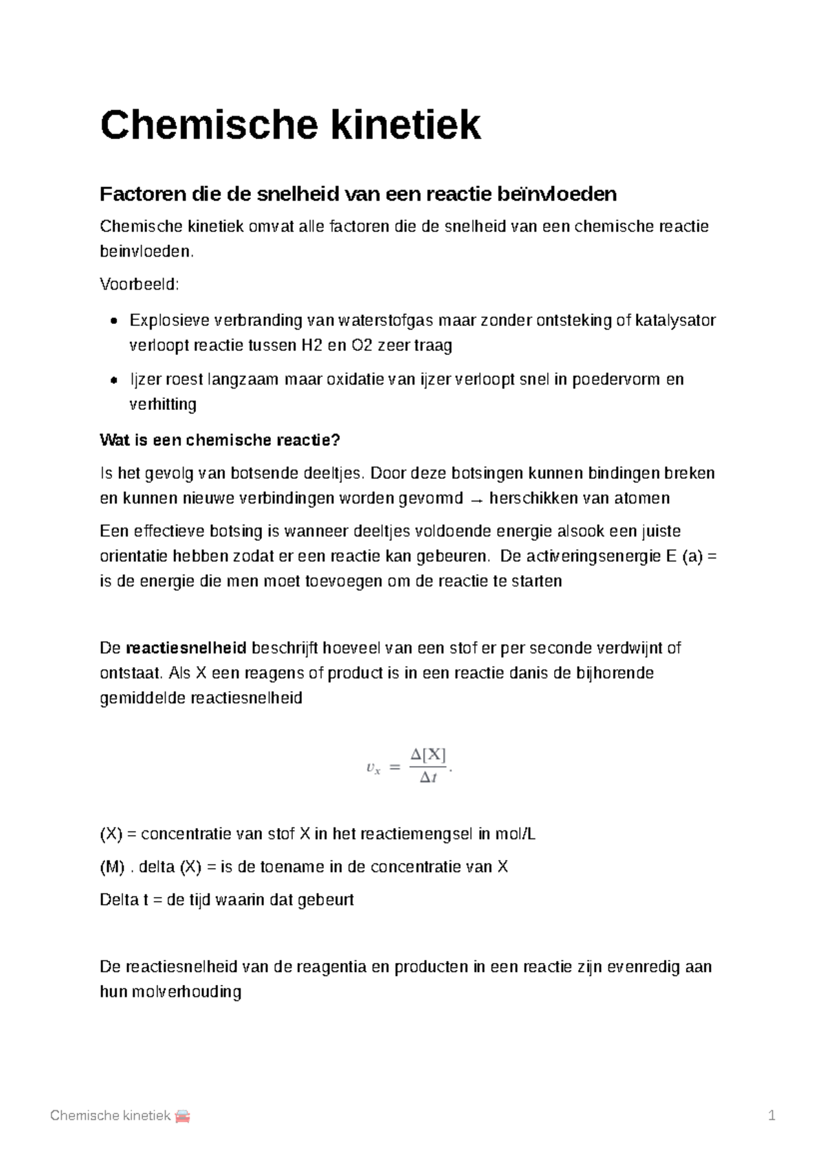 Chemische kinetiek - Voorbeeld: Explosieve verbranding van waterstofgas ...