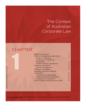 Australian Securities and Investments Commission: Role and Powers - Studocu