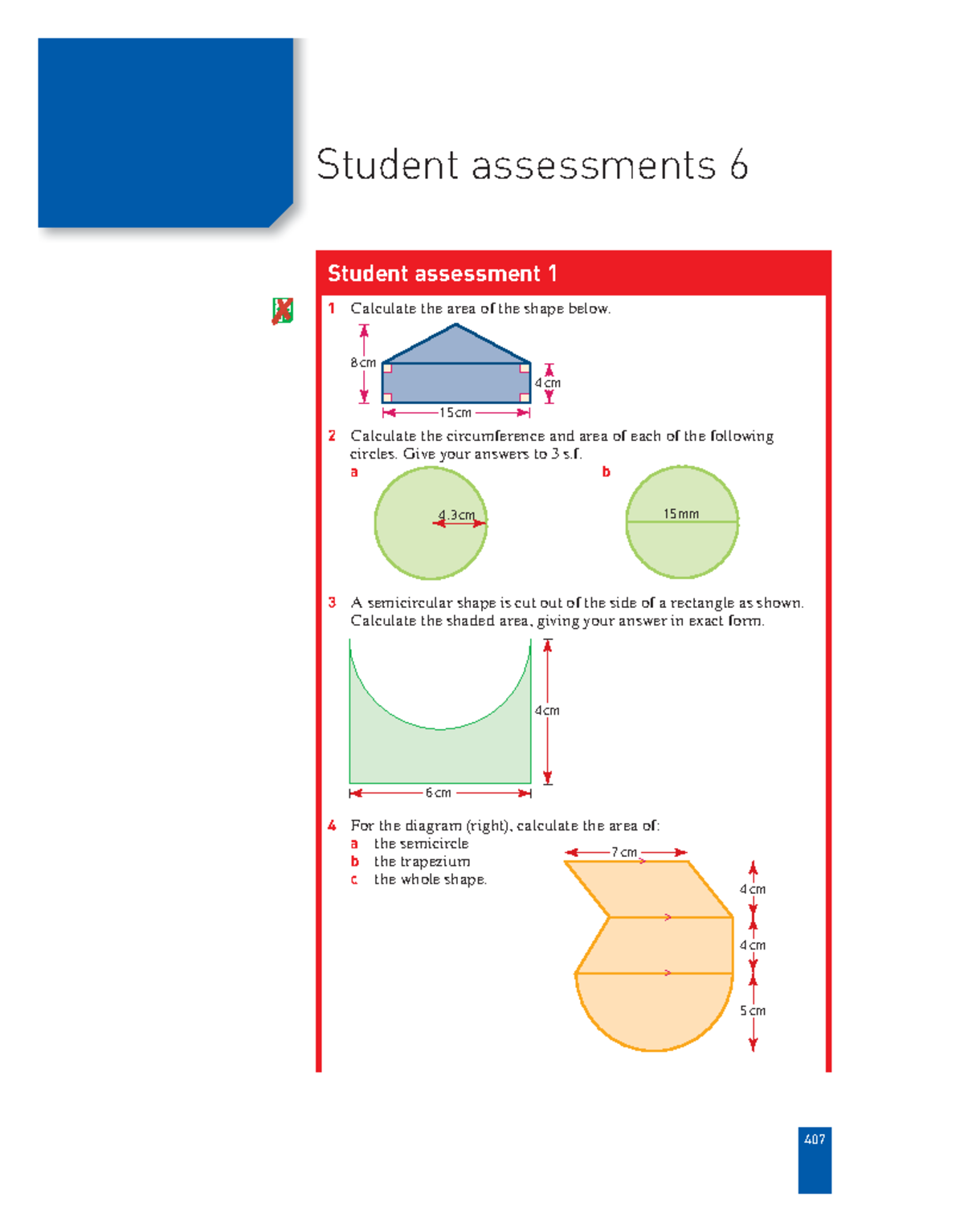 Measurement - It's just a document - Student assessments 6 Student ...
