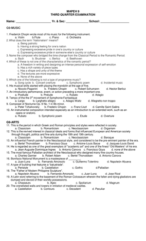 Detailed Lesson Plan for Mapeh 9 - Detailed Lesson Plan in MAPEH 9 ...