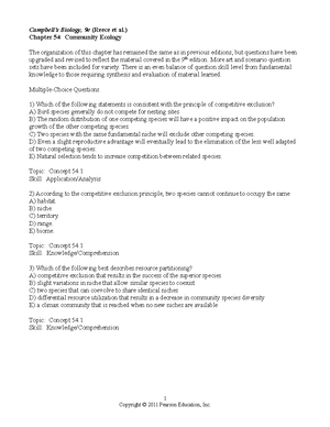 Chapter 2notes- Personal notes AP BIOLOGY - Ch The Chemical Context of ...