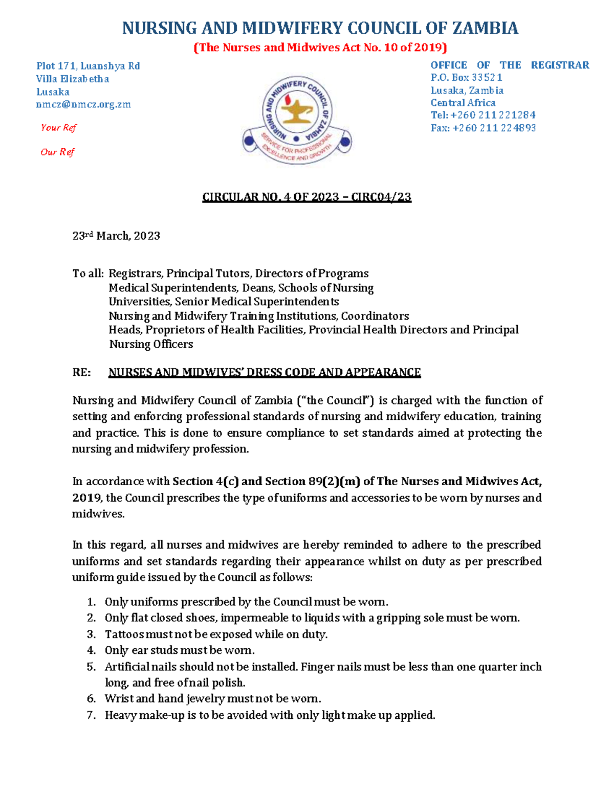 Circular No. 4 of 2023 - How to solve derivatives - CIRCULAR NO. 4 OF ...