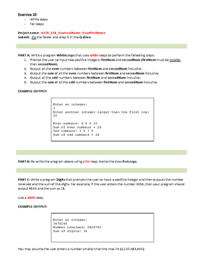 Exercise 03 - Basic Computation - Exercise 03 - Output practice Keyboard input Basic computation ...
