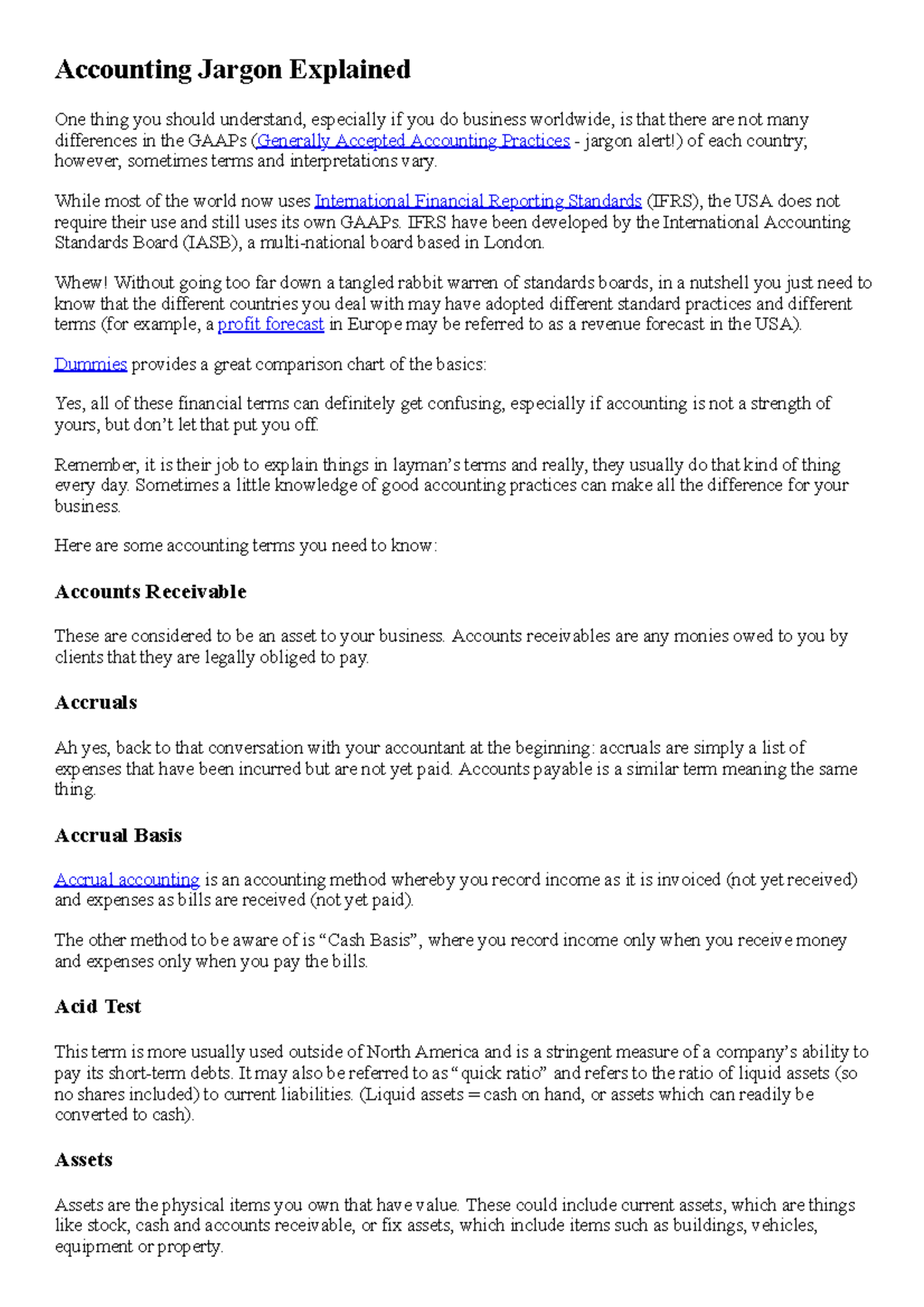 What’s My Accountant Talking About Jargon Explained - Quaderno ...