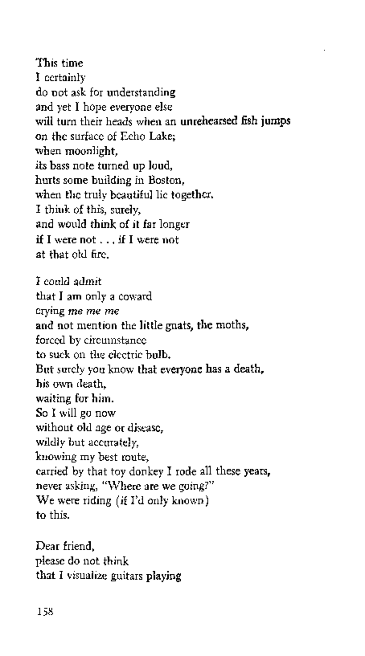 Anne Sexton - The Complete Poems 186 - This time I certainly do not ask ...
