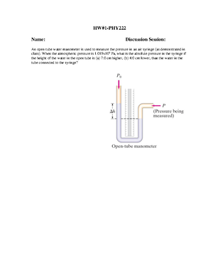 Phys 1 syllabus - University of Miami PHY 221-0DK University Physics I- Fall 2022 Course ...