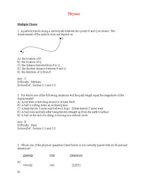 Test 1 note - physics notes - Physics Book 3A (Form 3) Test 1 Note Name