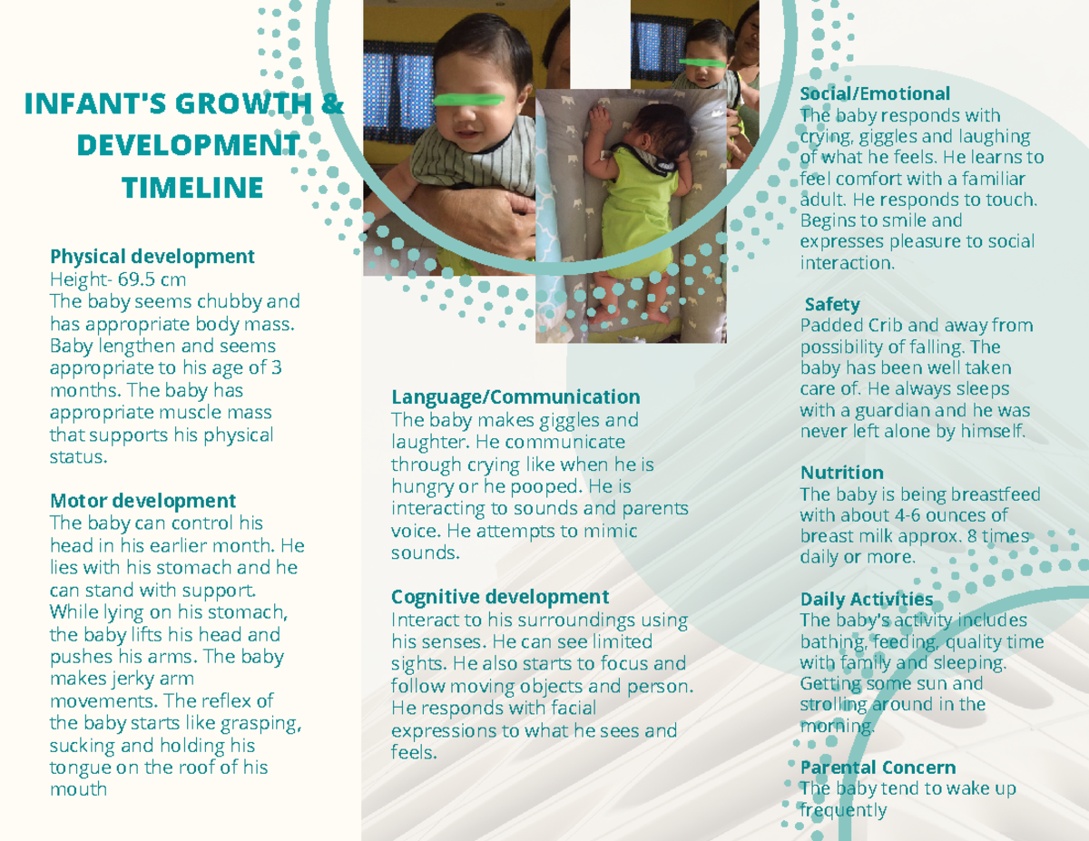 Physical development Height 69 - Baby lengthen and seems appropriate to ...