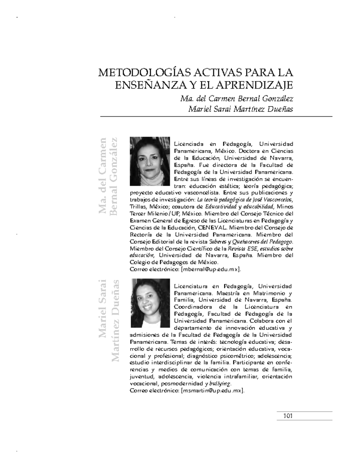 DD T1 Metodologías Activas PARA LA Enseñanza Y EL Aprendizaje - 101 ...