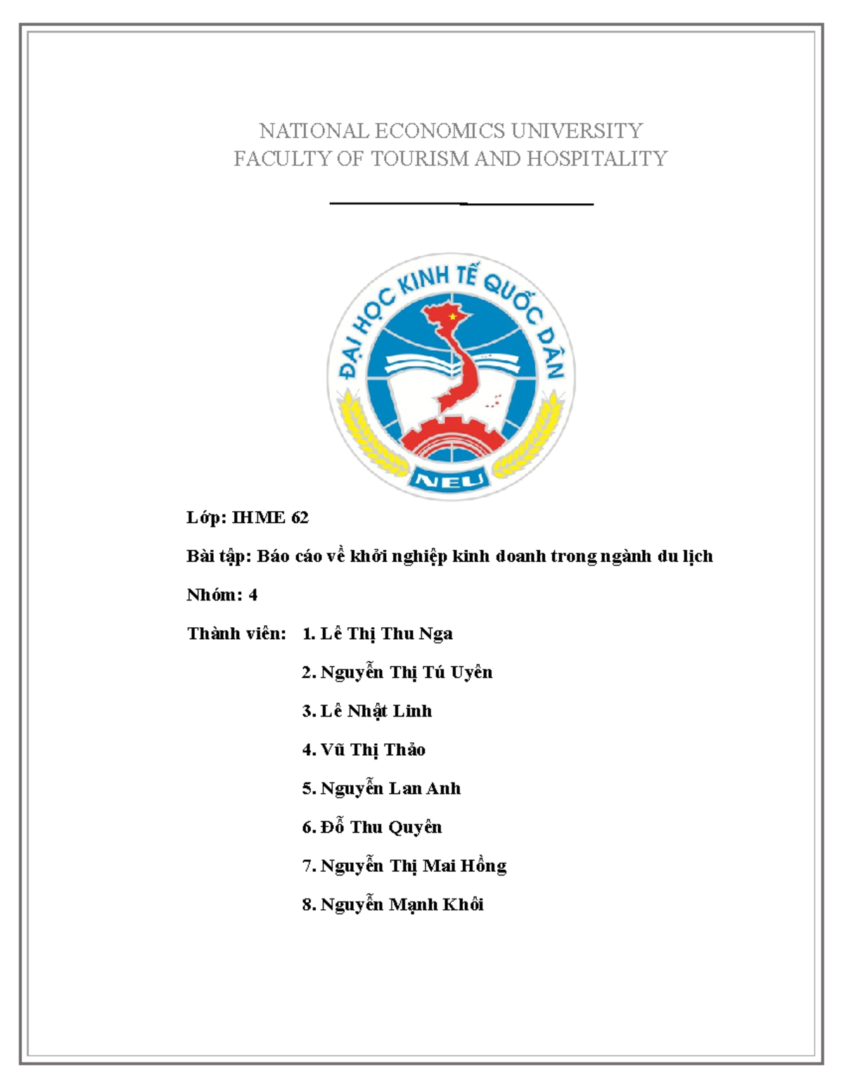 Gr-assignment-1 - ADDDDDDDDDDDDDDDDDDDDDDDDDDDDDDĐ - NATIONAL ECONOMICS ...