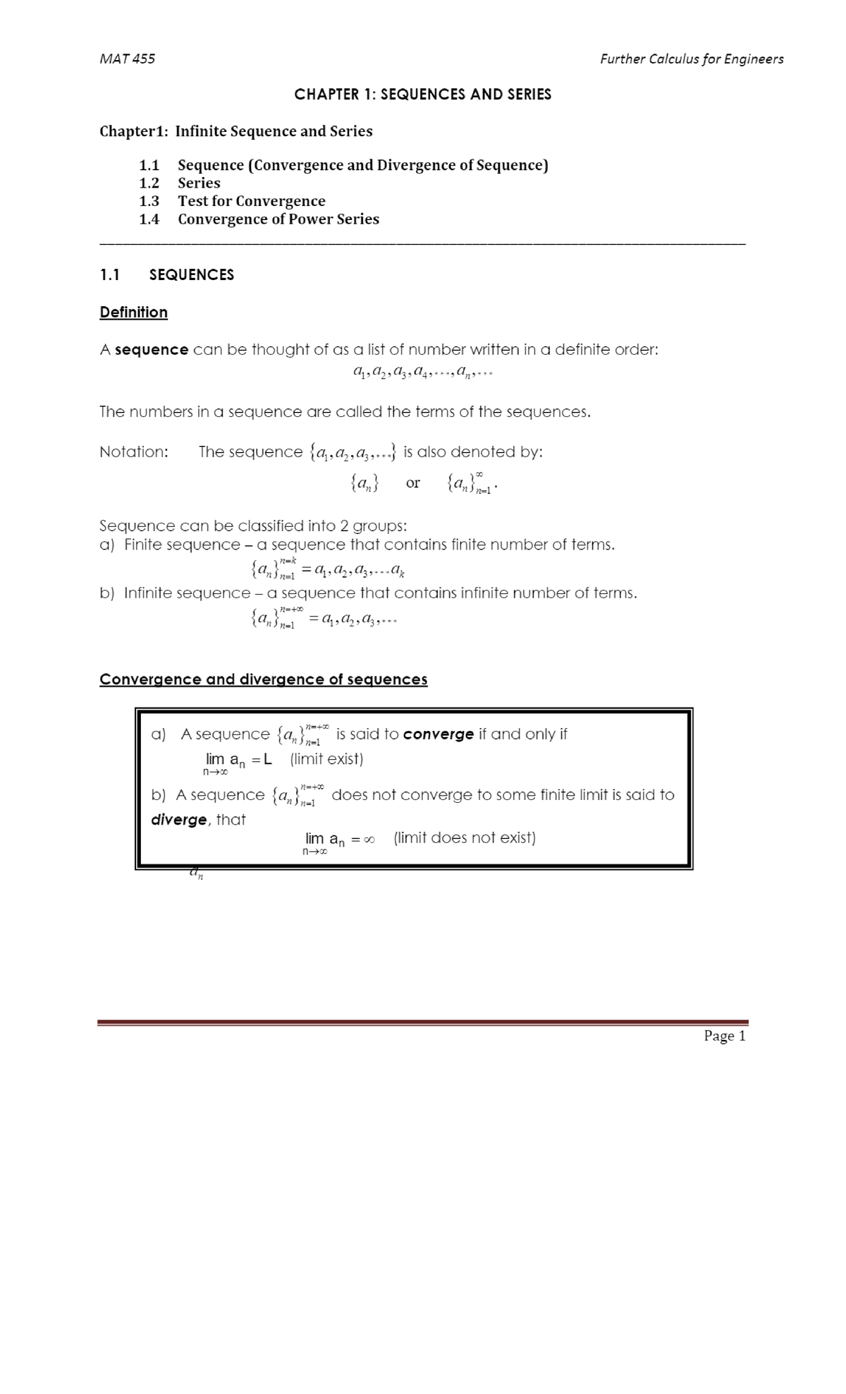 Mat455 Chap 1 Mat455 Chapter 1 Calculus Iii For Engineers Studocu
