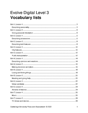 Evolve Digital Level 3 Grammar summaries - Grammar summaries Evolve ...