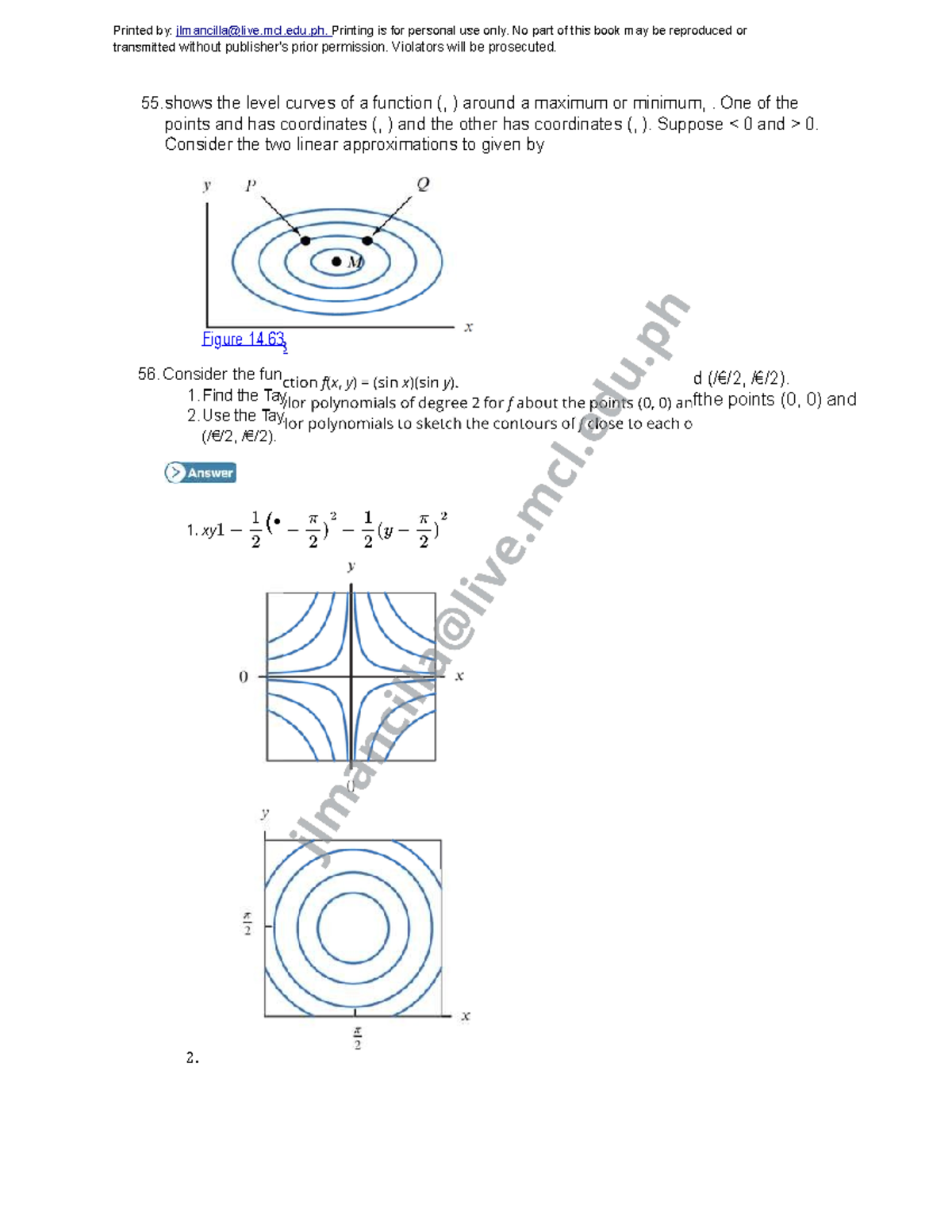 MATH051-SW2 - Engineering Calculus 1 - Printed by: jlmancilla@live.mcl ...