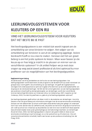 Methodisch activiteitenplan voor kinderopvang - Methodisch ...