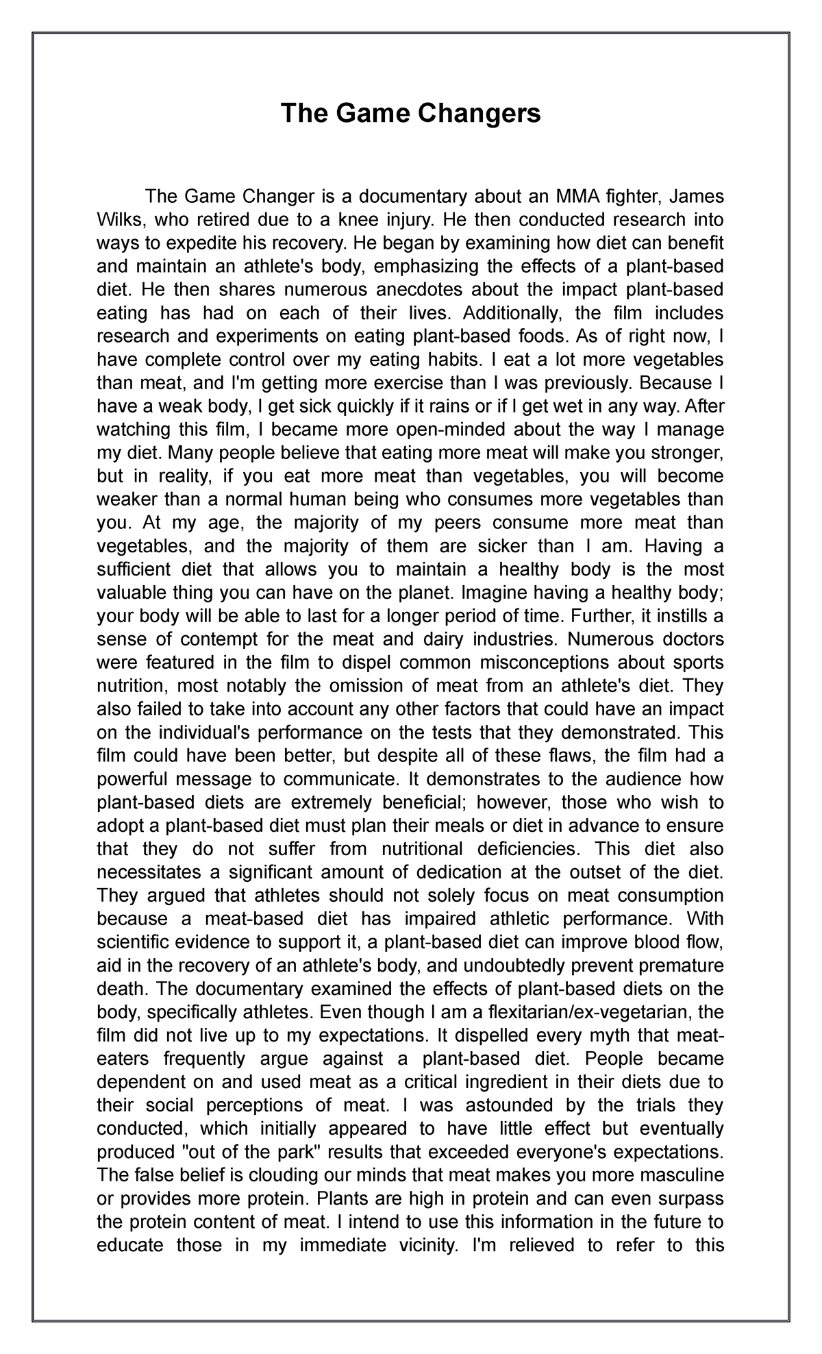 The Game Changers - Over time, a painter's progress and skills deter ...