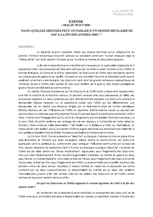 Cours - FIN 2DE Guerre Mondiale - H4 - LA FIN DE LA SECONDE GUERRE ...