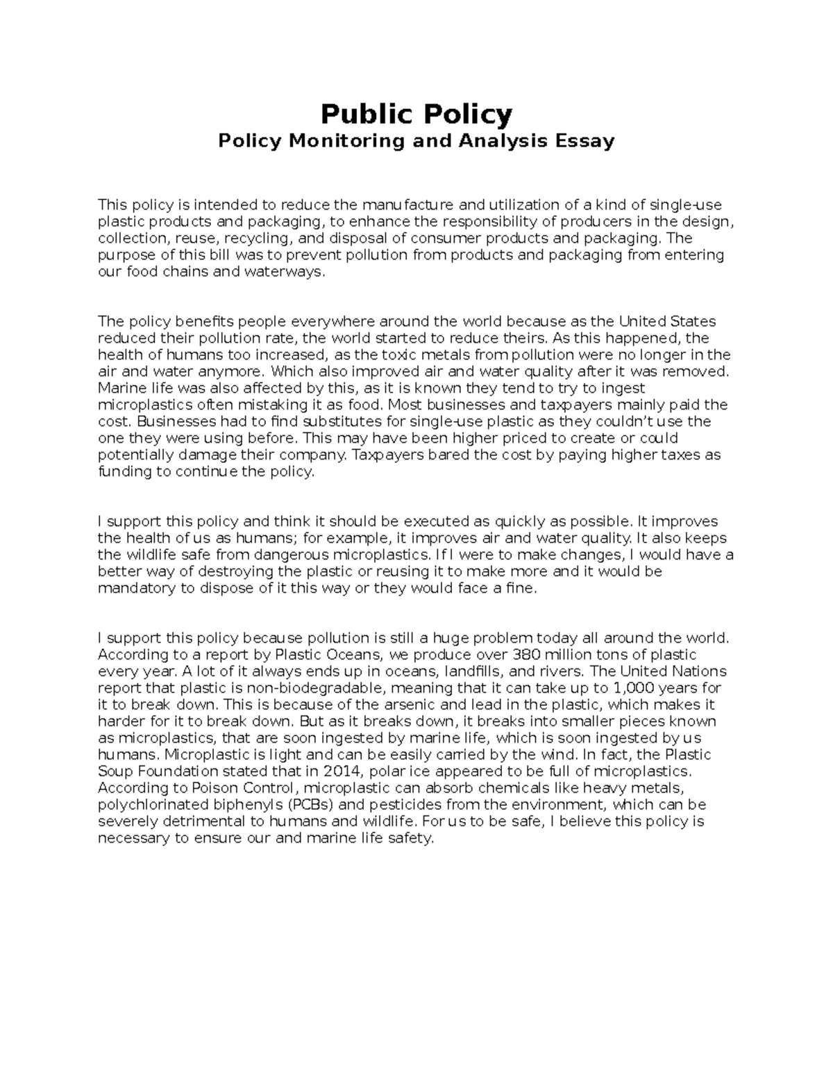 Public Policy US Gov - Public Policy Policy Monitoring and Analysis ...