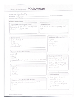 OB Med Card And System Disorder 3 - NURSB 330L - Studocu